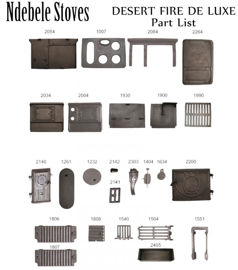 Parts – Ndebele Stoves